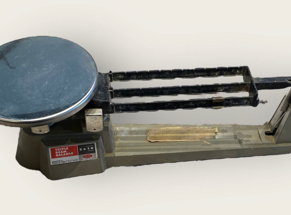 Triple Beam Balance Ohaus Scale - Recreated Designs