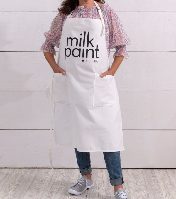 Milk Paint Apron - Recreated Designs