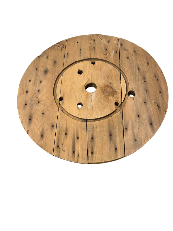 Wooden Spool End - Recreated Designs