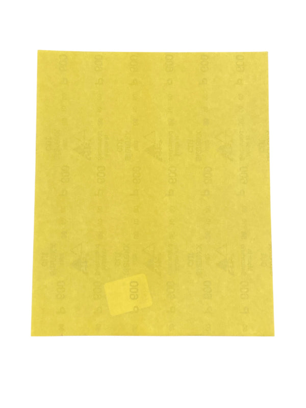 600 Grit Sandpaper Sheet - Recreated Designs