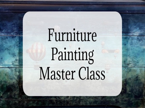 Furniture Painting Master Class (In-Person) - Recreated Designs